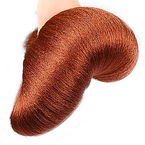 Remy Blue Pre Stretched Braiding Hair, 26 Inch 6 Packs Ginger Braiding Hair Professional Box Braiding Hair Itch Free, Hot Water Setting Twist Synthetic Braiding Hair Extensions(26, 350#)