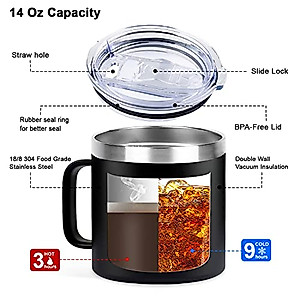 Gifts For Him - Valentines Day Gifts For Men, Boyfriend - Anniversary, Birthday Gifts For Husband From Wife - You’re The Best Thing I’ve Found On The Internet, Coffee Mug Tumbler 14oz w/Keychain