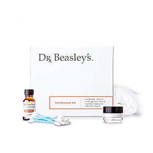 Dr. Beasley's Ink Remover Kit - Preserves Look of Leather Surfaces, Safe For All Top Coated & Colored Leathers, Permanently Removes Water and Oil-Based Ink Stains