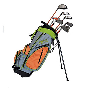 Droc - Dimond Series 9 Pieces Golf Club Set and Golf Bag Age 9-12 Boys Right Handed