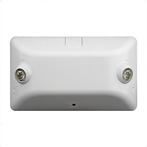 Dual-Lite 8-1/2" x 2-1/4" x 5" LED Emergency Light, Ceiling/Wall Mounting - EV2