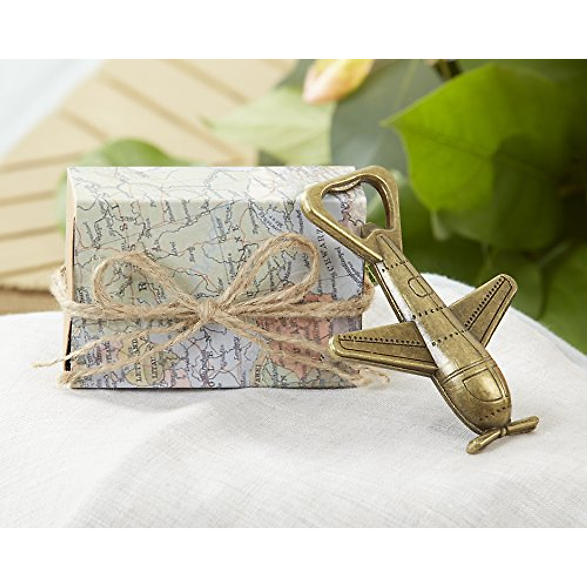 Kate Aspen Let The Adventure Begin Bottle Opener, single, Bronze