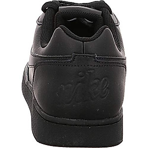 Nike Men's Ebernon Low Basketball Shoe, Black/Black, 10 Regular US