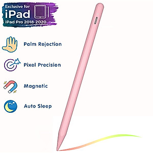 Stylus Pencil for iPad 10th & 9th Generation, Active Pen with Palm Rejection Compatible with 2018-2023 Apple iPad 10/9/8/7/6th Gen/iPad Pro 12.9 &11 inches/iPad Pro 6/5/4th Gen/iPad Air 5/4/3 Gen