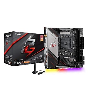 ASRock X570 Phantom Gaming-ITX/TB3 Mini ITX Thunderbolt 3 AMD Motherboard Model X570 Phantom GAM ITX