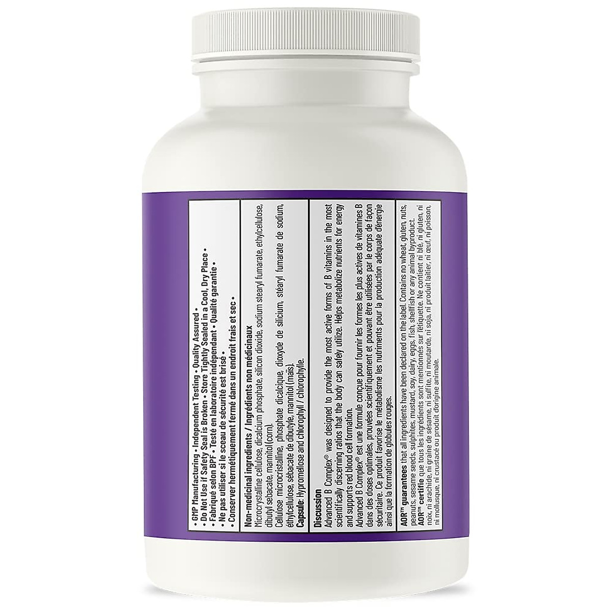 AOR Advanced B Complex, 90 CT