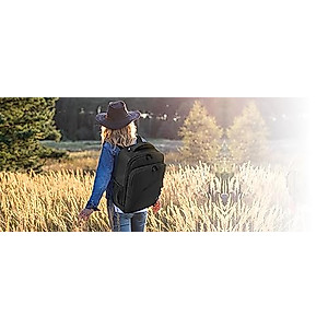 MATEIN 17 inch Rolling Backpack, Travel Laptop Backpack for Men Women, Large Wheeled Backpack Water Resistant Carry on Roller Bag Airline Approved, Business Luggage Suitcase, Traveler Gifts, Black