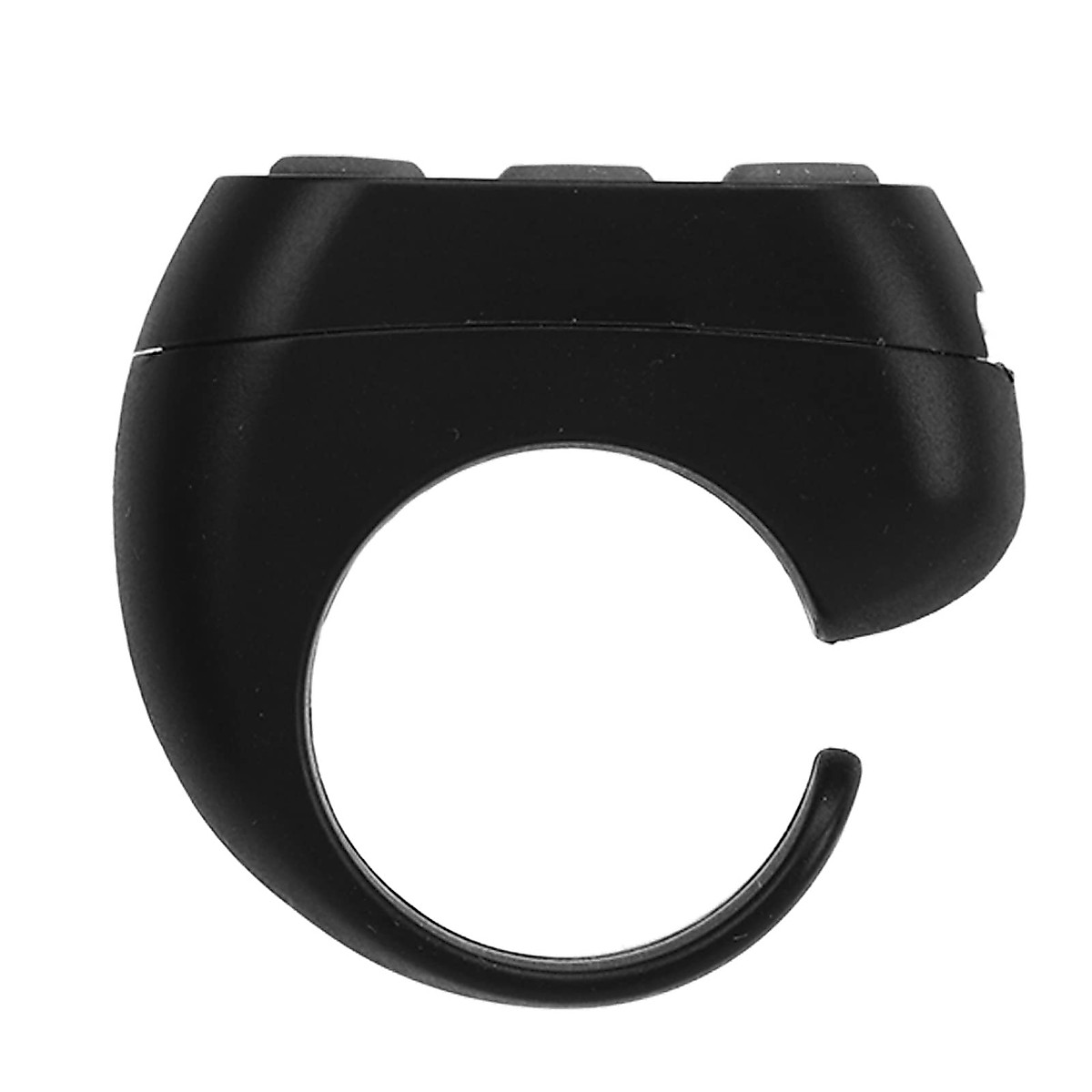 Remote App Page Turner, Ergonomic Cell Phone Remote ABS for Watching TV (Black)