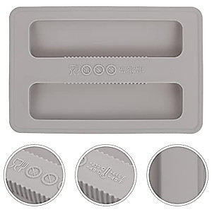 UPKOCH 2pcs Silicone Toaster Lid 2 Slice Toaster Cover Bread Maker Cover Toaster Appliance Top Cover Bread Machine Cover Sandwich Machine Part Accessories