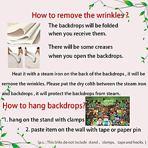 poaocok Video Game Birthday Party Supplies and Decorations 5X3 FT Photo Backdrop for Boy Girl Baby Shower Kids Bedroom Wall Decor