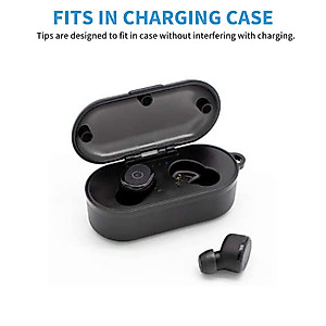 Comply TrueGrip Pro TW-200-A Replacement Earbud Tips Compatible with Anker Soundcore Liberty Air 1, 2, Life P2, Earfun Air Pro, Skullcandy Indy Sesh Sesh Evo Earphones, and More (Assorted, 3 Pairs)