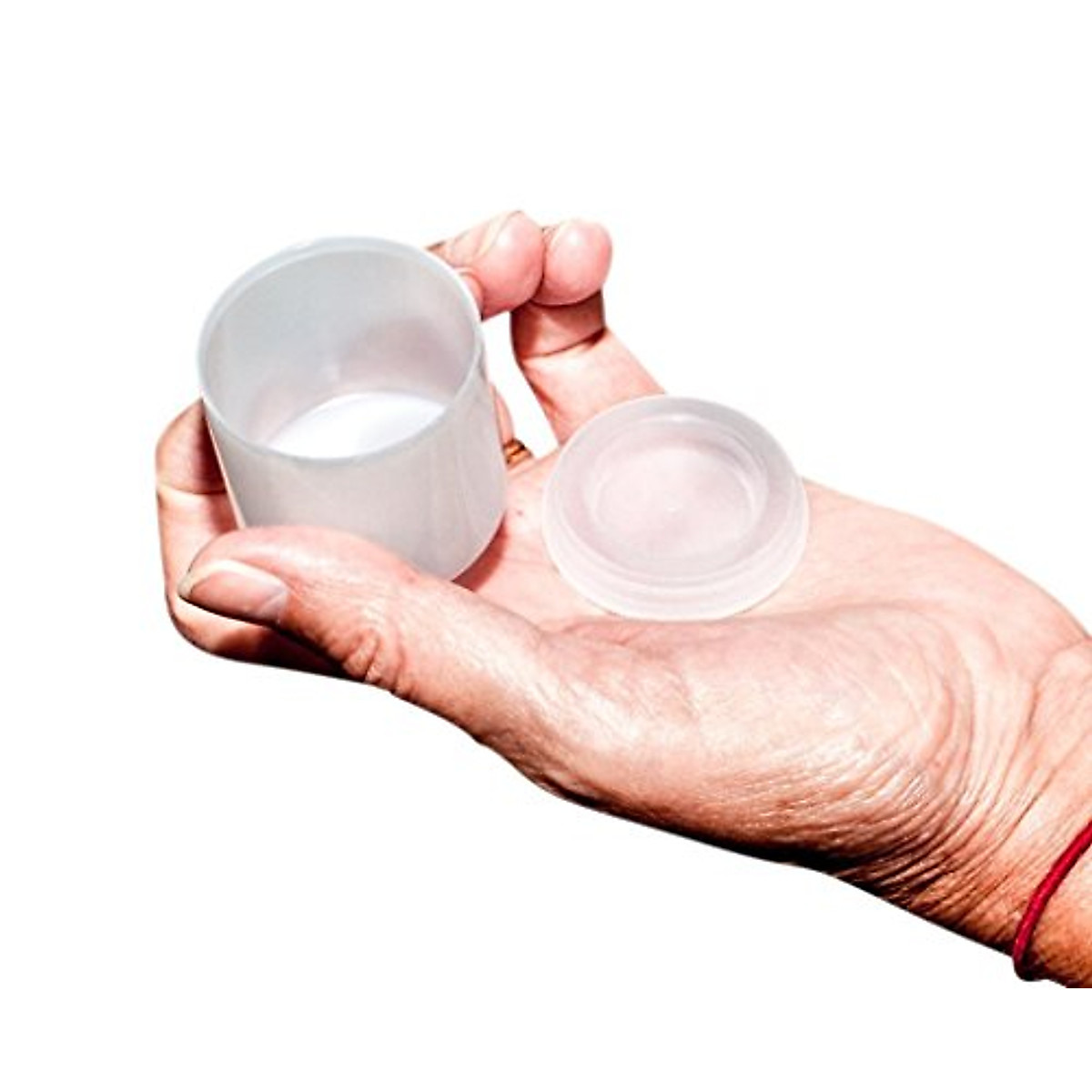 CTKcom 35MM Film Canisters(24 pack)- Tight Sealing Lids on All Canisters for Travel or Small Storage and Geocaching, 24 pack(Clear)