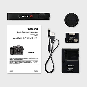 Panasonic LUMIX G7 4K Digital Camera, with LUMIX G Vario 14-42mm Mega O.I.S. Lens, Advanced Accessory and Travel Bundle (3 Years Panasonic Warranty) (Silver)