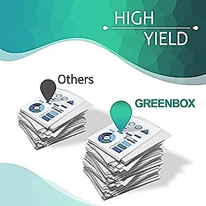 GREENBOX Remanufactured 521H 2D1H00 High Yield Black Toner Cartridge Replacement for Lexmark 52D1H00 521H for MS810n MS710 MS711 MS810 MS810n MS810dn MS811 MS811dn Printer (25,000 Pages, 1-Pack )