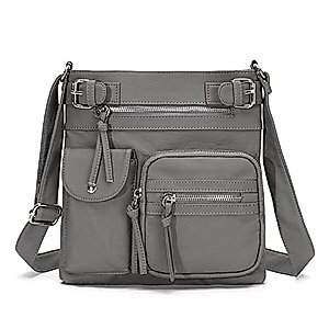 Yohora Women’s Leather Shoulder Bag Retro Hobo Crossbody Purse Large Capacity Casual Tote Satchel for Work