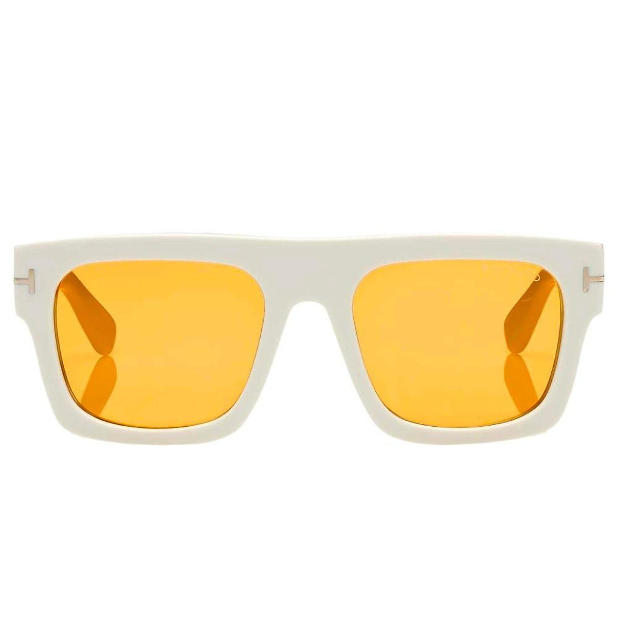 Tom Ford FAUSTO FT 0711 IVORY/BROWN 53/20/145 unisex Sunglasses