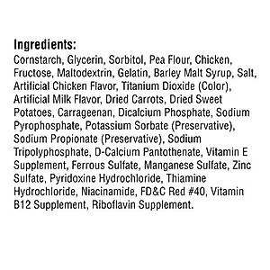 Dreambone Chicken & Vegetable Twist Sticks, Dog Chew Sticks, Rawhide Free Treats for Dogs