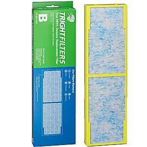 TRIGHTFILTERS FLT4825 True HEPA Upgraded Replacement Filter B, Compatible with Germ Guardian Air Purifier AC4300BPTCA, AC4300WPT, AC4900CA, AC4825, AC4825W, CDAP4500BCA, CDAP4500WCA, AP2200CA (1 Pack)