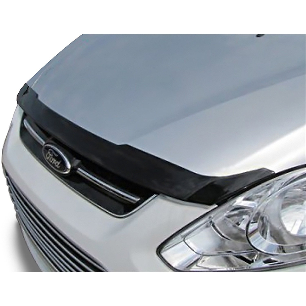 Auto Ventshade [AVS] Aeroskin Hood Protector | 2013 - 2018 d C - Max, Low Profile/Flush - Smoke | 320032