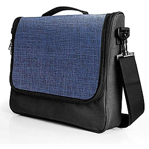 Everywhere Messenger Bag for Nintendo Switch, Libier Portable Storage Case Travel Shoulder Bag for Nintendo Switch, Holds the Switch Console, Pro Controller, Dock and Other Accessories