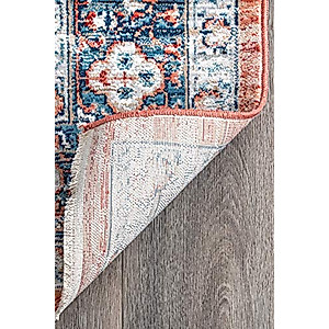nuLOOM Zara Vintage Medallion Area Rug, 5x7, Orange