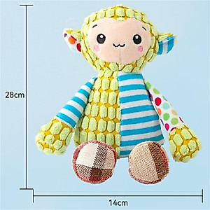 Sfbnjr Immortal Squeaker Plush Toy, Immortal Squeaker Plush Toy for Aggressive Chewers, Indestructible Squeaky Toys for Aggressive Chewers, Invincible Robust Pig Dog Chew Toys (2PCS-A)