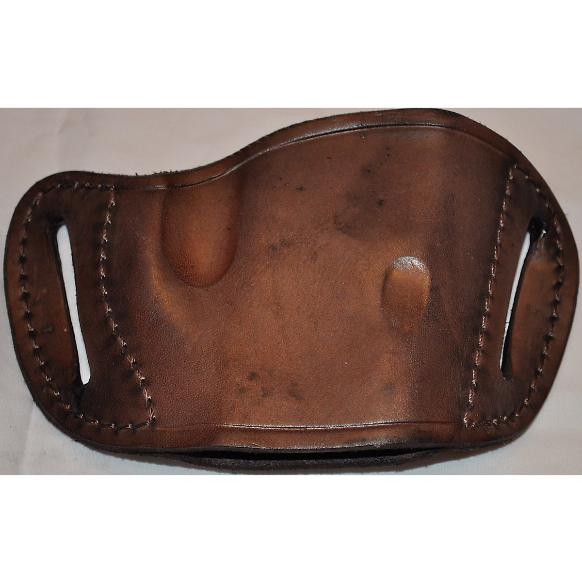 Brown Leather Belt Slide Gun Holster for Ruger P94, P95, SR9, 22/45