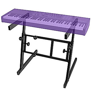 OnStage KS7350 Pro Heavy-Duty Folding-Z Keyboard Stand, Black