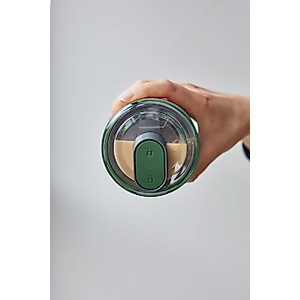 BLACK + BLUM - Insulated Tumbler - 18/8 Stainless Steel Vacuum Insulated Travel Tumbler with Leak Proof, Lockable Lid - Keeps Hot for 6hrs, Cold for 8hrs, Olive - 600ml