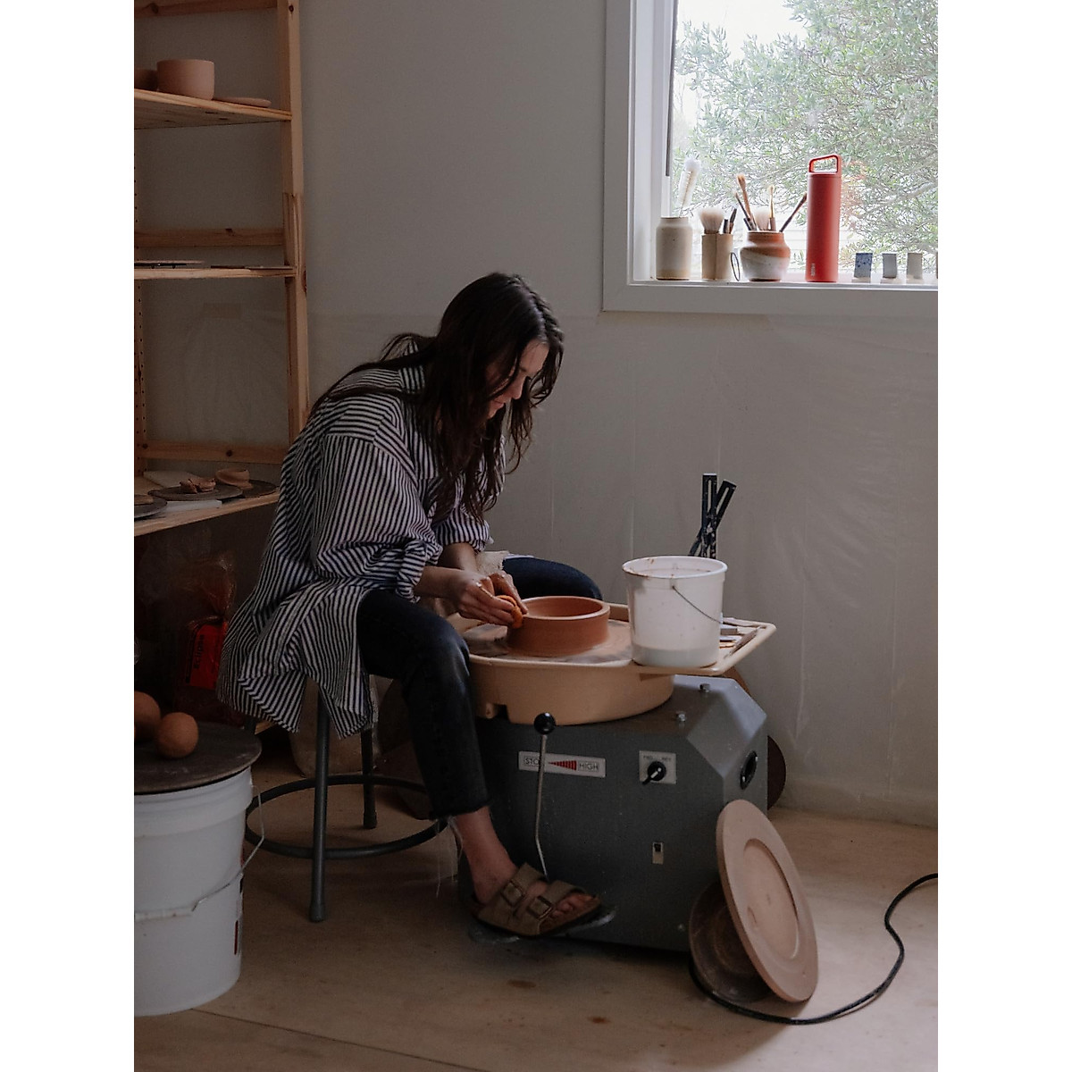 MiiR, Wide Mouth Water Bottle, Vacuum Insulated, Leakproof, Stainless Steel Construction, Canyon Red, 20 Oz