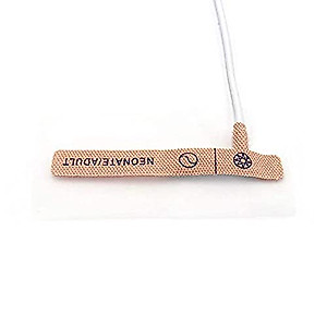 Sino-K 5 pcs Compatible Masimo Disposable Neonatal Adult Spo2 Sensor for Masimo LNCS Neo 1862 Probe Adhesive Tape Sensor 9 Pins 3.2 ft Connector-Pronto-7, Rad-5, Rad-57, Rad-8, Rad-87, Radical-7