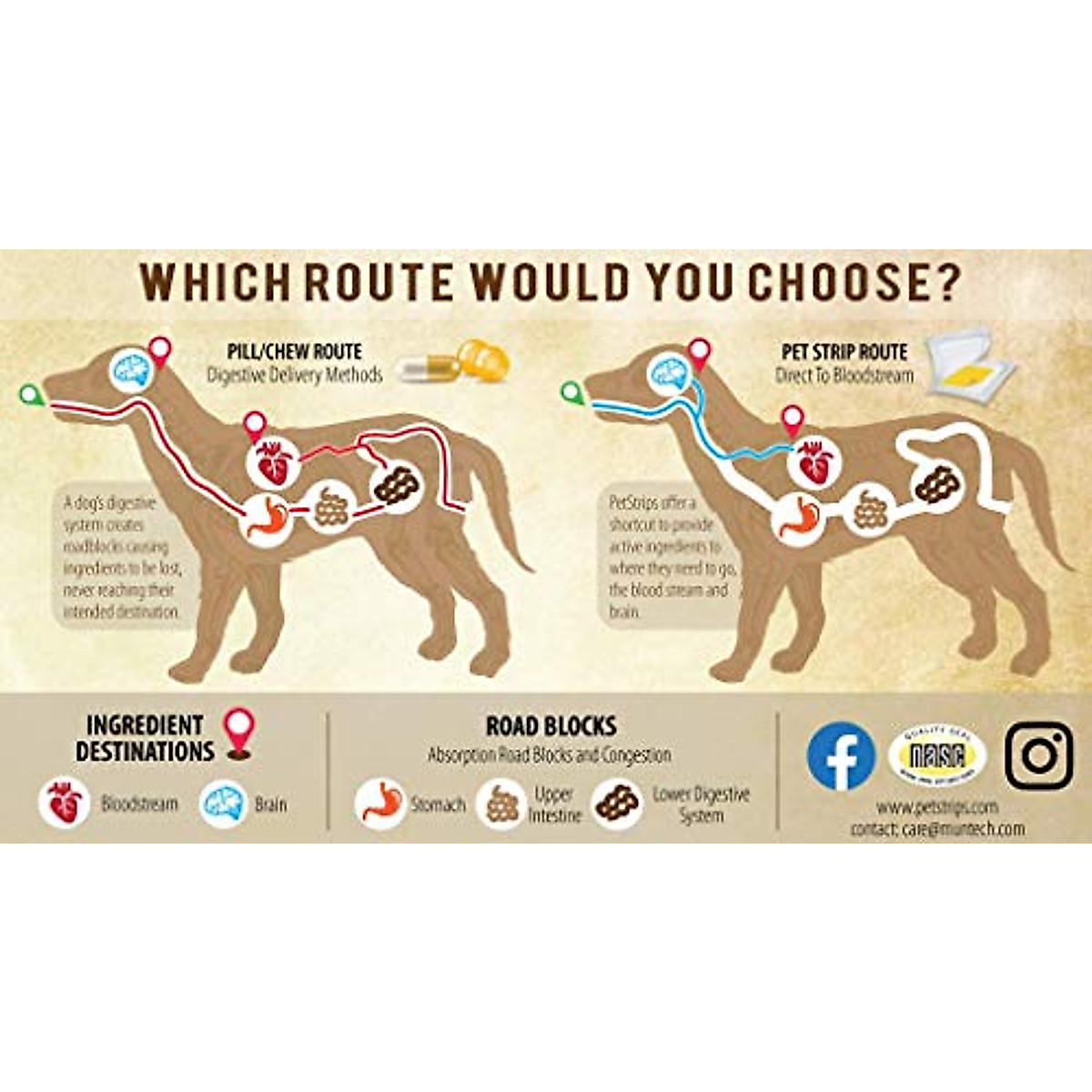 PetStrips Multi Vitamin for Puppies 30 Fast-Acting Strips (21005)