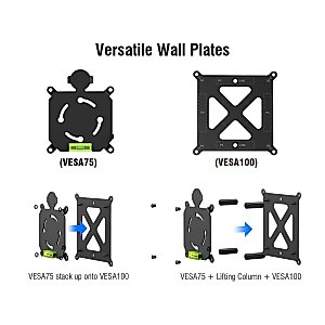 Magnetic Wall Mount for Xbox Series X, Metallic Support Bracket with Gaming Headset Hook, Magnets and Built-in Level Design - Mount XSX Vertical, Horizontal or Under The Desk