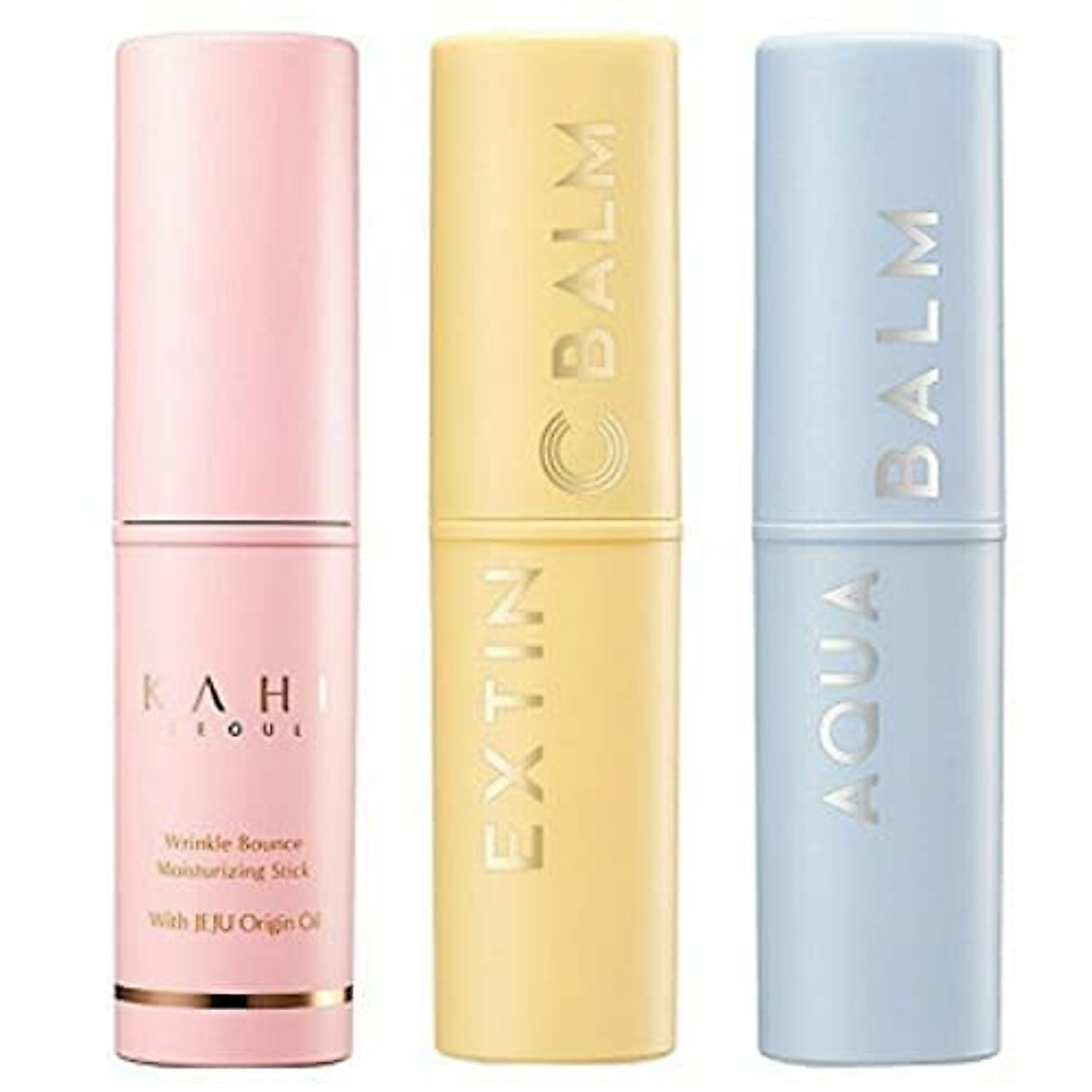 KAHI Seoul [3 Set] - Wrinkle Bounce Multi Balm (9g) + Extin C Balm (9g) + AQUA Balm (9g) (Made in Korea)
