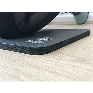 Sargoby Fitness Yoga Knee Pad 0.6 inch Thick Pilates Yoga Knee Pads Cushion to Provide support to knee cushion pilates Elbows Forearms & Wrists Workout Knee Pads