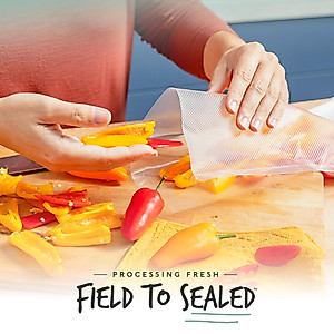 Avid Armor - Vacuum Sealer Bags, Vac Seal Bags for Food Storage, Meal Saver Freezer Vacuum Sealer Bags, Quart Size Sous Vide Bags Vacuum Sealer, Non-BPA, 8 x 12 inches, Pack of 200