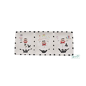 Servette Home Triple Chef Candy Plate