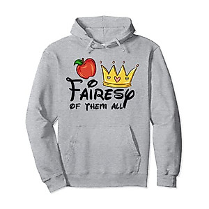 Fairesy Of Them All With Crown and Appale Halloween Theme Pullover Hoodie