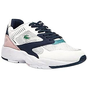 Lacoste Women's Storm 96 Nano Sneakers, Off White Navy,8.5 M US