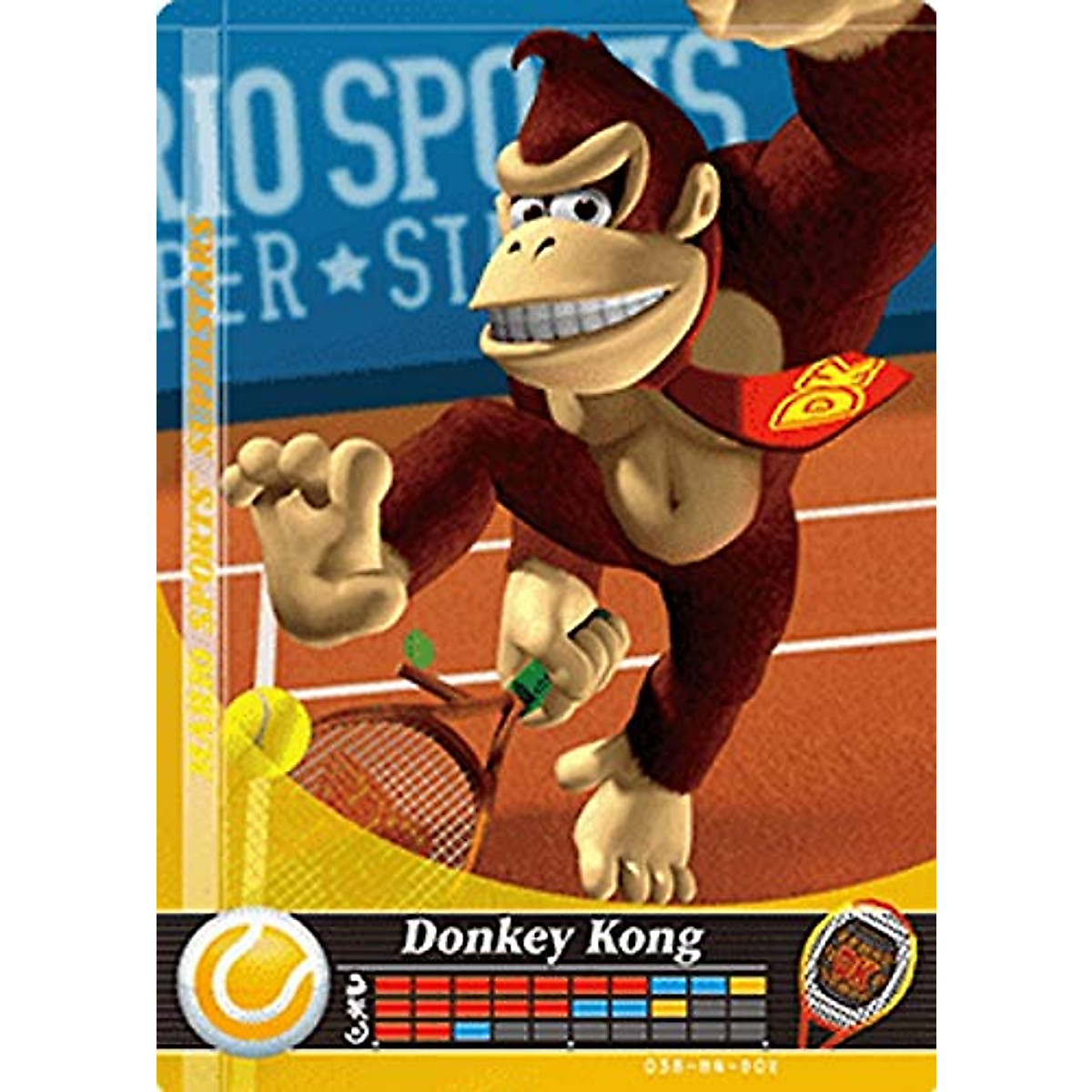 Nintendo Mario Sports Superstars Amiibo Card Tennis Donkey Kong for Nintendo Switch, Wii U, and 3DS