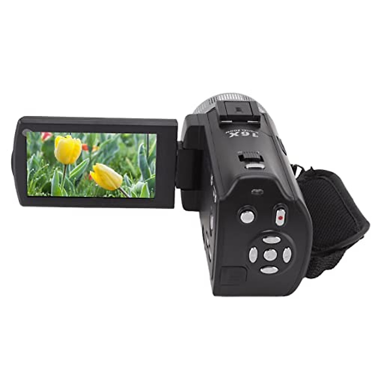 Estink HD Digital Video Camera, 30MP Digital Camera with 3.0 Inch Screen, 16X Digital Zoom,1080P Full HD Video, Wireless Control, Infrared Night Vision Function, Maximum Support 128GB Memory Card(US)