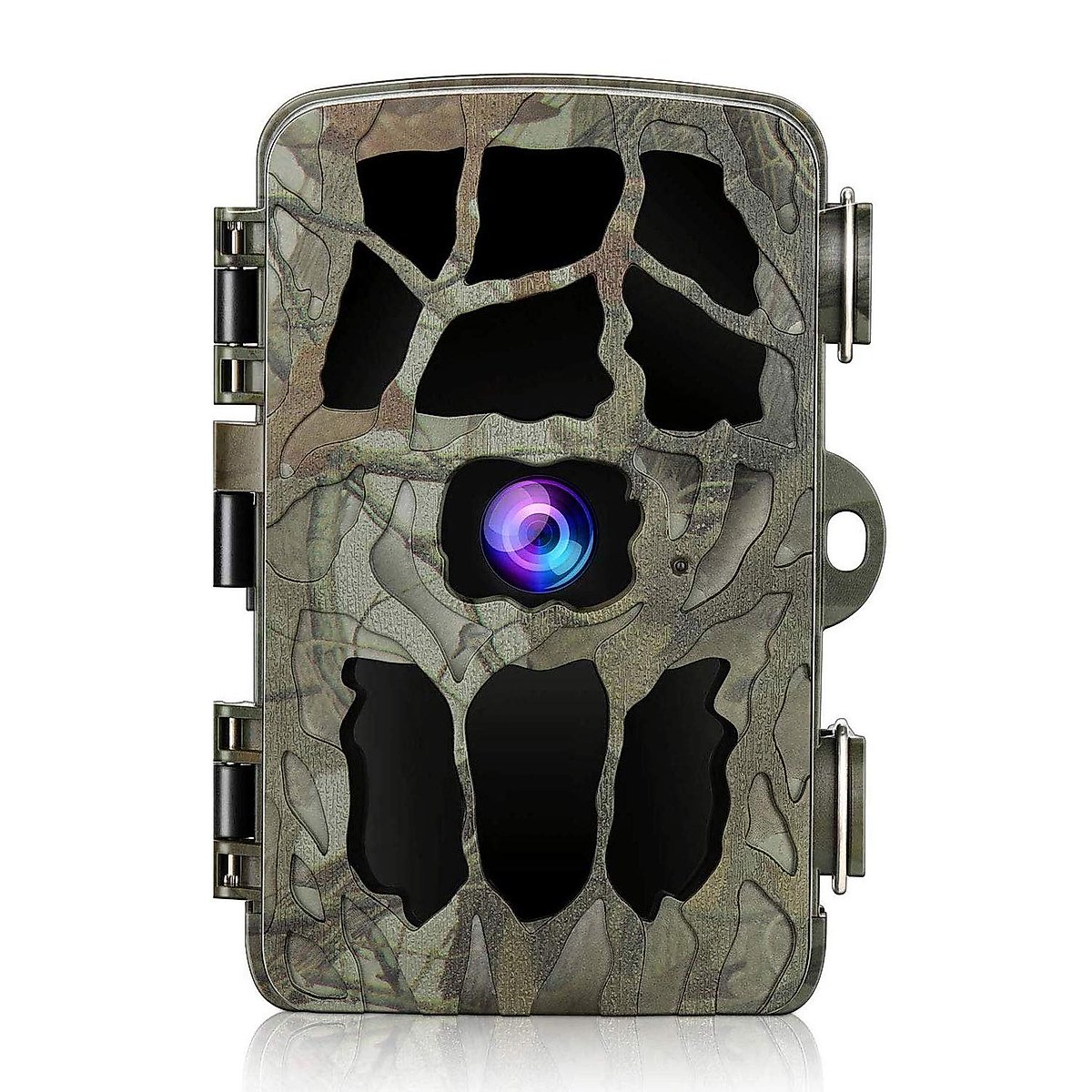 GoldPaddy Trail Game Camera 4K 20MP, Hunting Camera with Night Vision Motion Activated Waterproof Camera 0.2s Trigger Time Scouting Cam 2.4” LCD IR LEDs 120° Wide Angle for Wildlife Home Monitoring