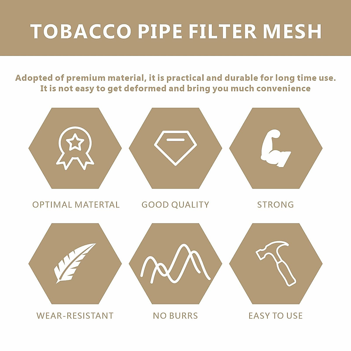 60PCS Pipe Screens 3/4Inch Stainless Steel Mesh Clean Screens, Bowl Screens3/4 Inch, Along with a 3-in-1 Cleaning Tool, Brush, and Stainless Steel Storage Box Adjustable Size