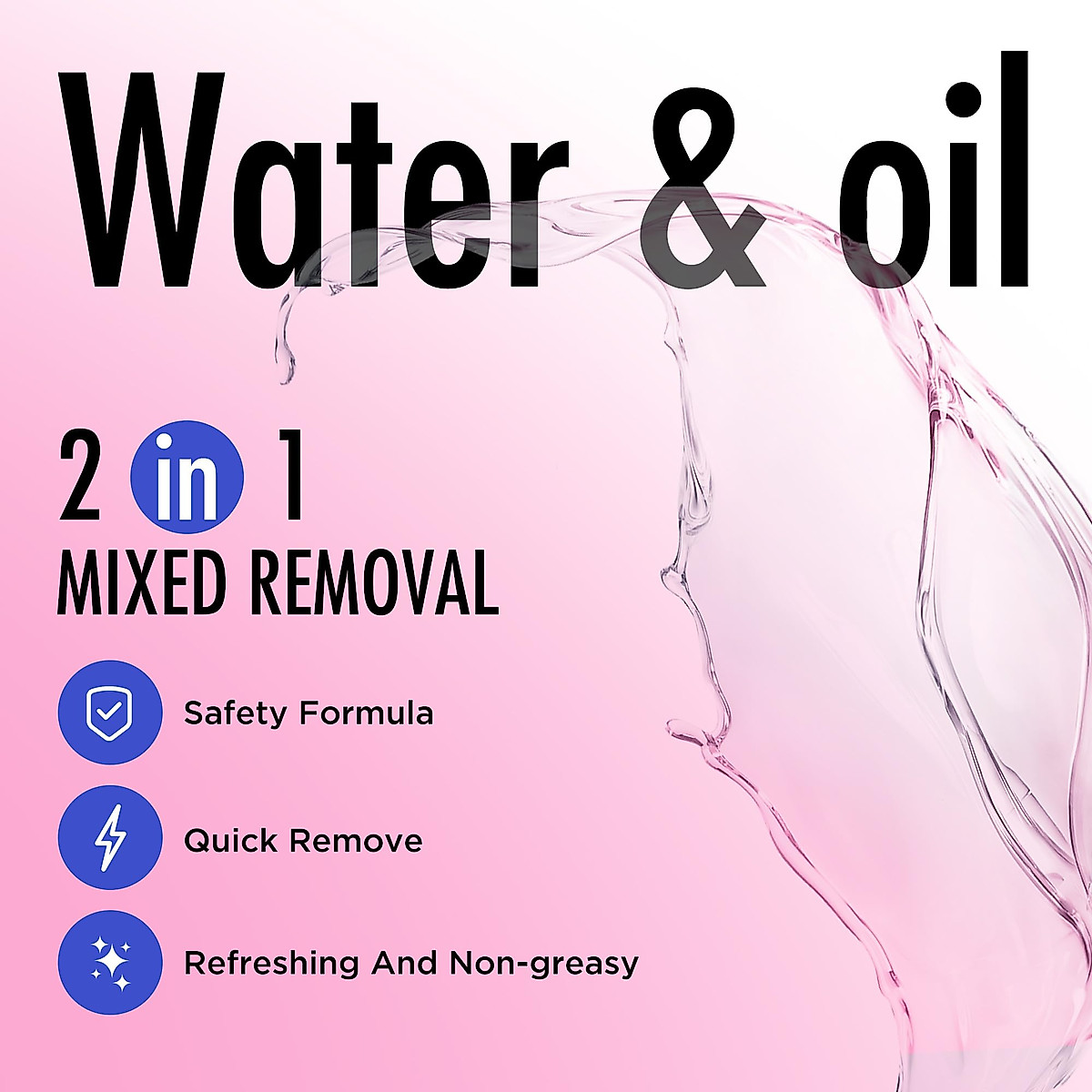 BEPHOLAN Cluster Lash Glue Remover 100ml, DIY Eyelash Extension Remover, Bond & Seal Adhesive Professional & Self Use, for Sensitive Eyes, Eye Makeup & Mascara Remover