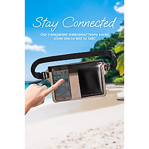 Waterproof Bachelorette Party Fanny Pack Set (7 Pack - Black) 1 “Wife of the Party” Bride Fanny Pack and 6 “The Party” Bachelorette Fanny Packs | Bachelorette Party Favors I Bachelorette Gifts