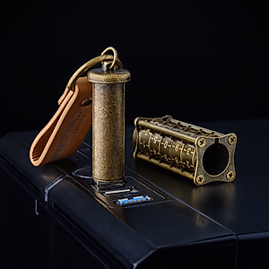 Cryptex USB Flash Drive 32 GB, USB 3.0, Antique Gold
