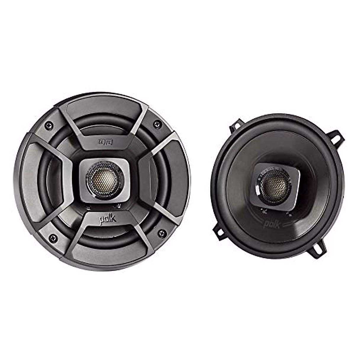 Polk Audio DB522 DB+ Series 5.25" Coaxial Speakers with Marine Certification, Black