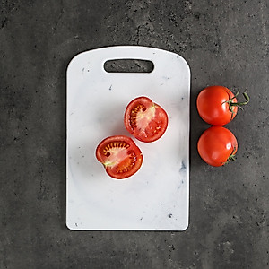 Dexas Cutting Board with Rounded Corners, 8.75 x 11 Inches, PolyMarble Color