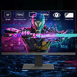 Dell OptiPlex Desktop Computers PC with 24" Monitor Bundle, Intel Core i5-6500, 16GB Ram 240GB+1TB HDD, Built-in WiFi and Bluetooth, RGB Light, HDMI, Altec RGB Keyboard Mouse Windows 10 Pro (Renewed)