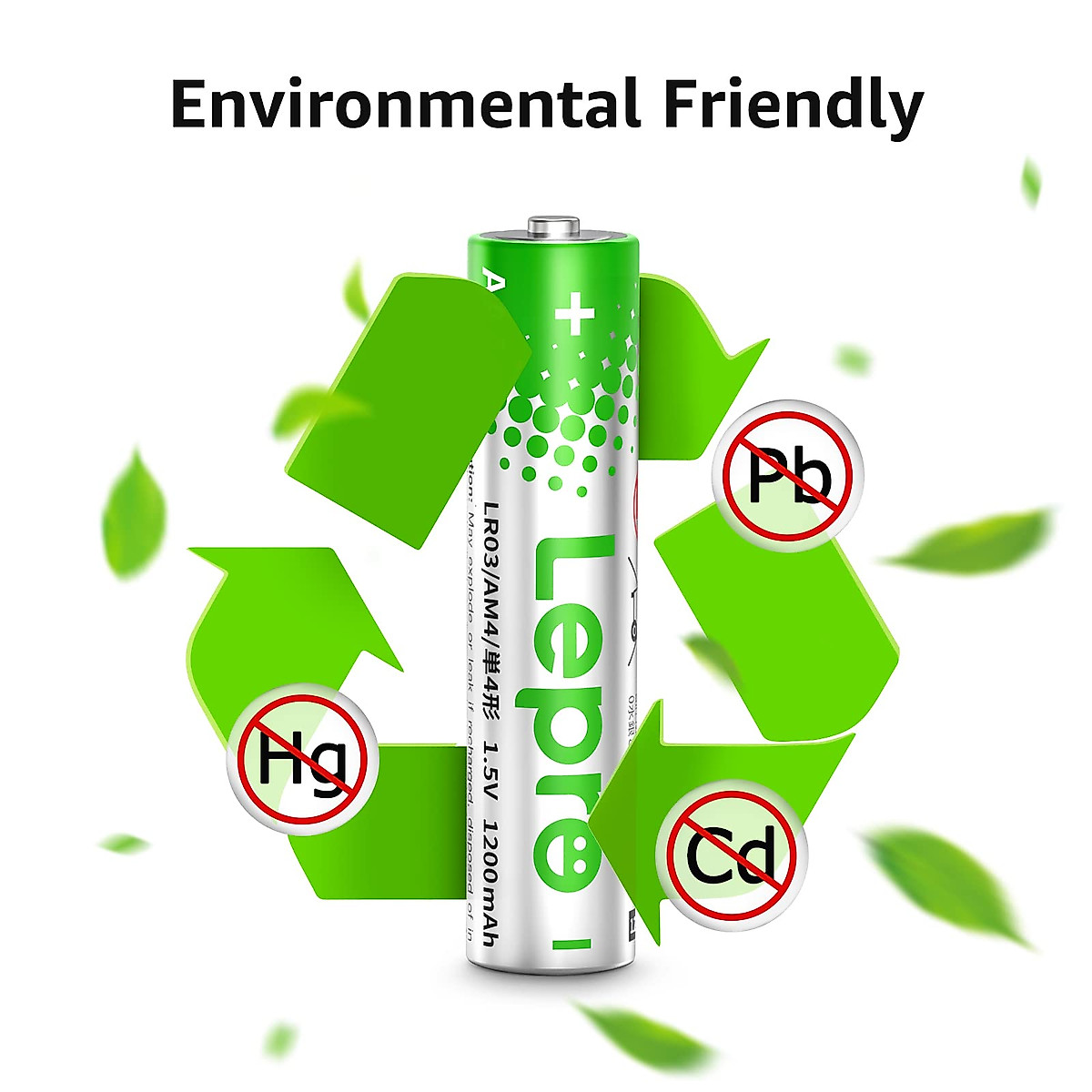 Lepro AAA Batteries 24 Pack, Triple A Batteries with Ultra Long-Lasting Power – High Performance,1.5V Leak-Proof, Corrosion-Resistant Alkaline AAA Batteries, Ideal for Home & Office Devices